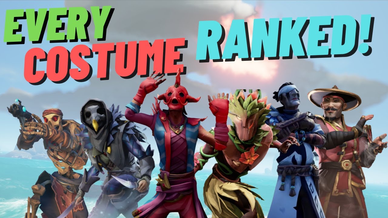 Ranking Every Costume in Sea Of Thieves From Worst To Best! - Sea Of ...