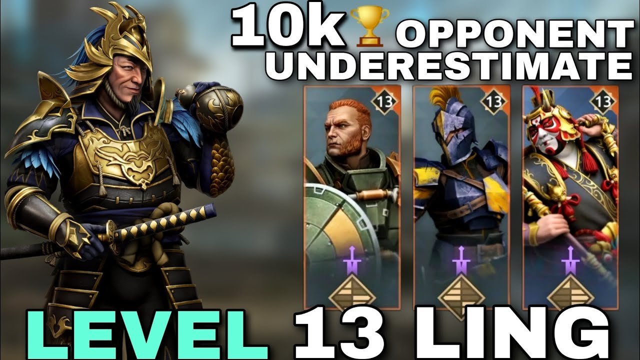 LING Level 13 with Epic Weapon |shadow fight arena max level 13 ling ...