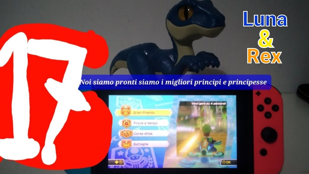 Luna & Rex gaming Mario Kart 8 Deluxe episodio 17🎮🍄#mariokart8deluxe ...