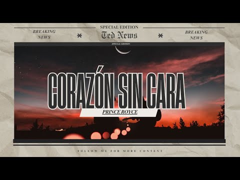 Prince Royce - Corazón Sin Cara (Letra) - YouTube