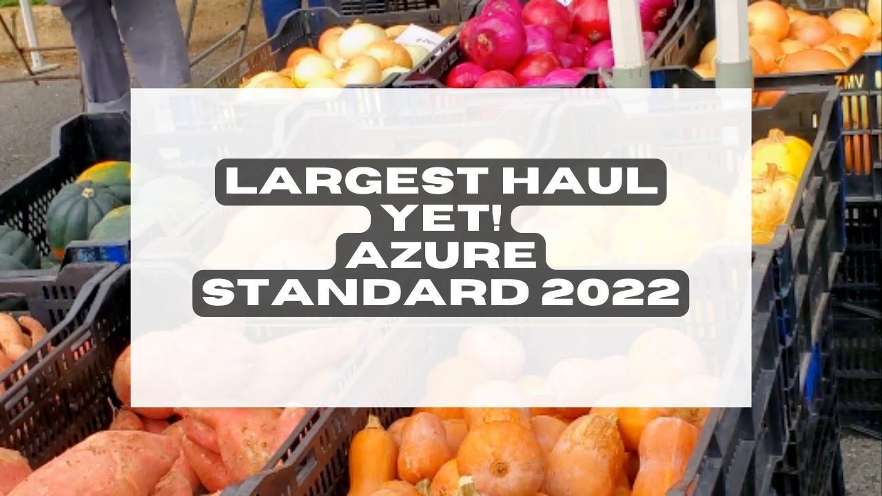Our Largest Azure Haul Yet (Epic Azure Standard Haul 2022!) 🧅 Stocking ...
