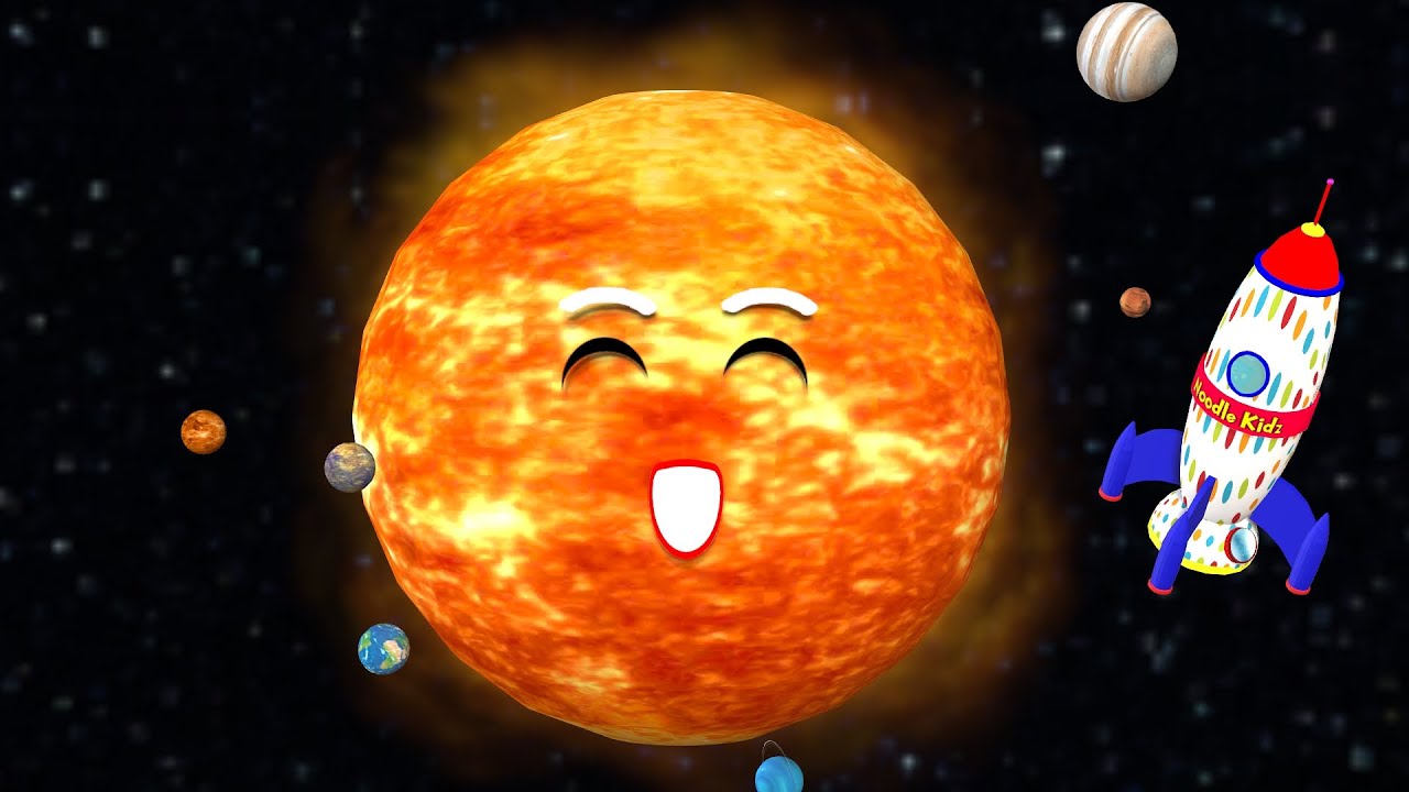 Learn About the Sun for Kids | Learning Adventure with the Baby Shapes ...