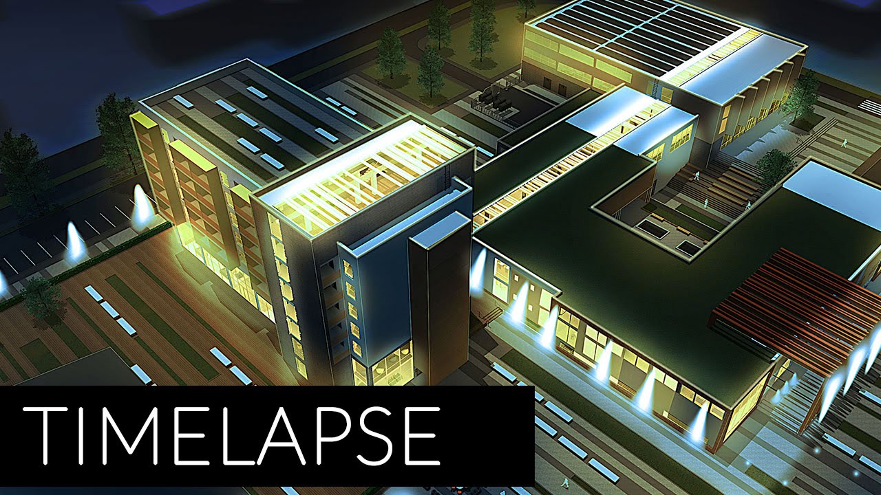 Architectural Visualization Render | Photoshop Post Production | Time ...