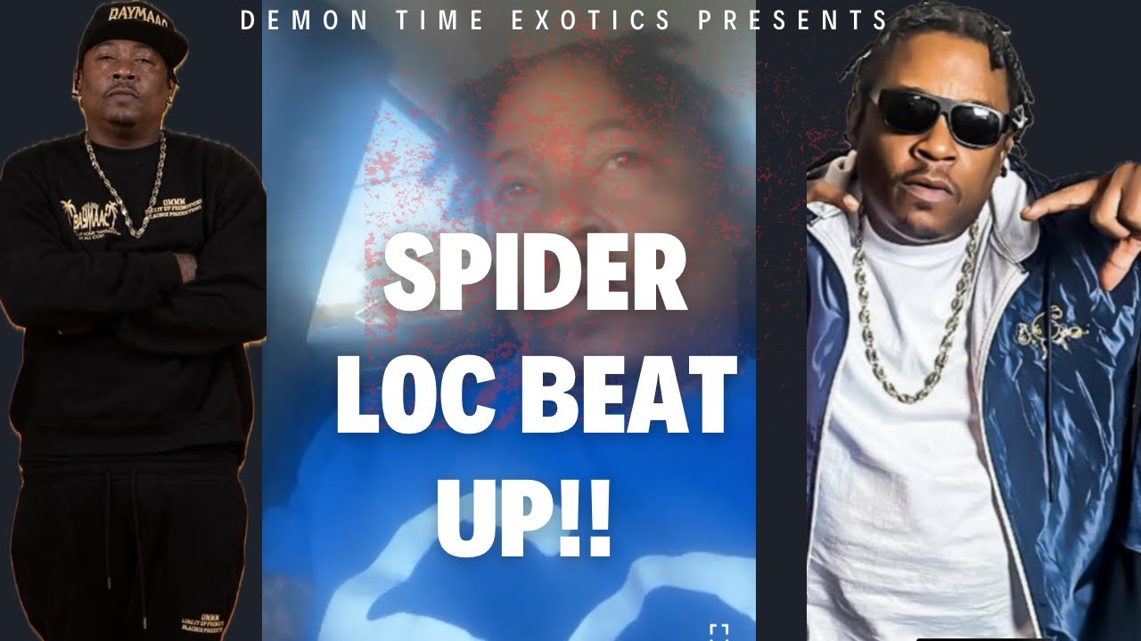 Spider Loc beat up by his own hood!! https://www.youtube.com/live ...