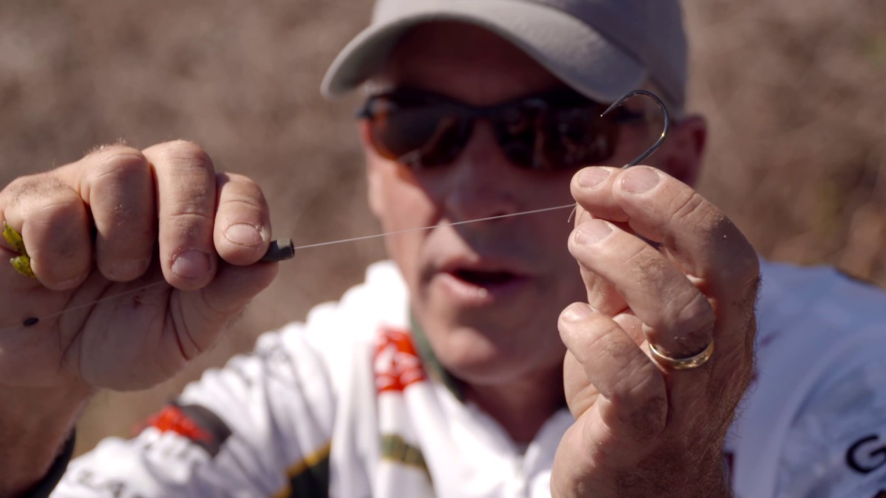 Clark's Tips on How to Rig Rage Menace Flipping Bait - YouTube