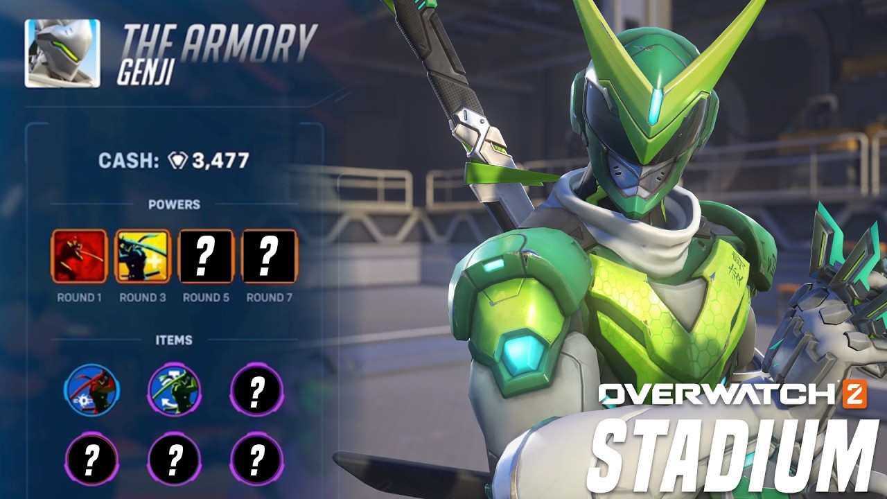 The BEST CONSISTENT GENJI BUILD For WINS... | Overwatch 2 Stadium - YouTube