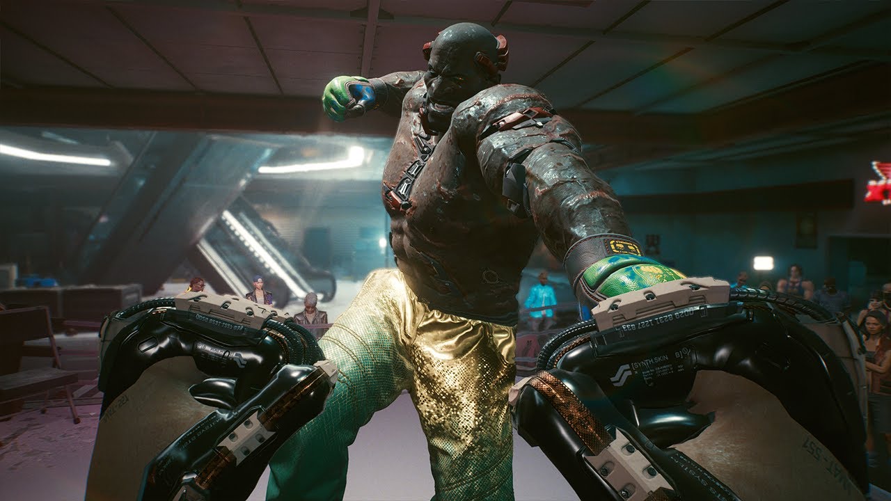 V vs Razor Hughes Fight in Cyberpunk 2077 - YouTube