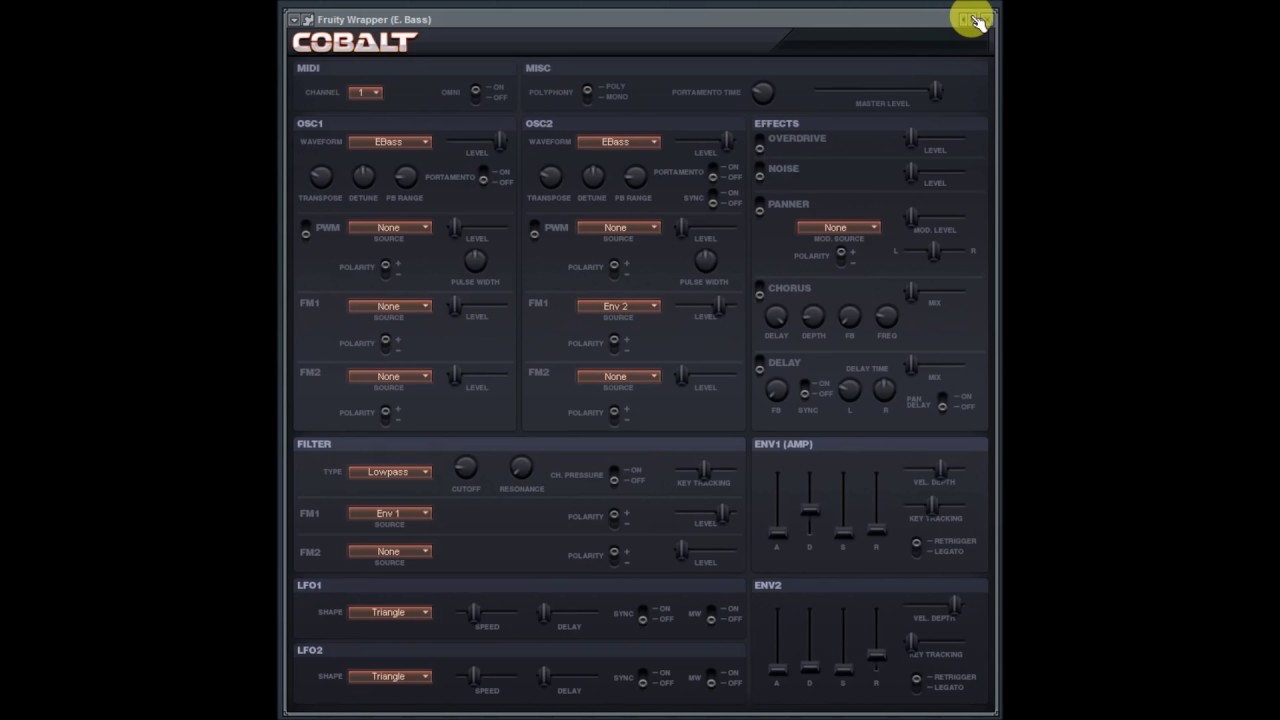 Cobalt by sanford sound design - YouTube
