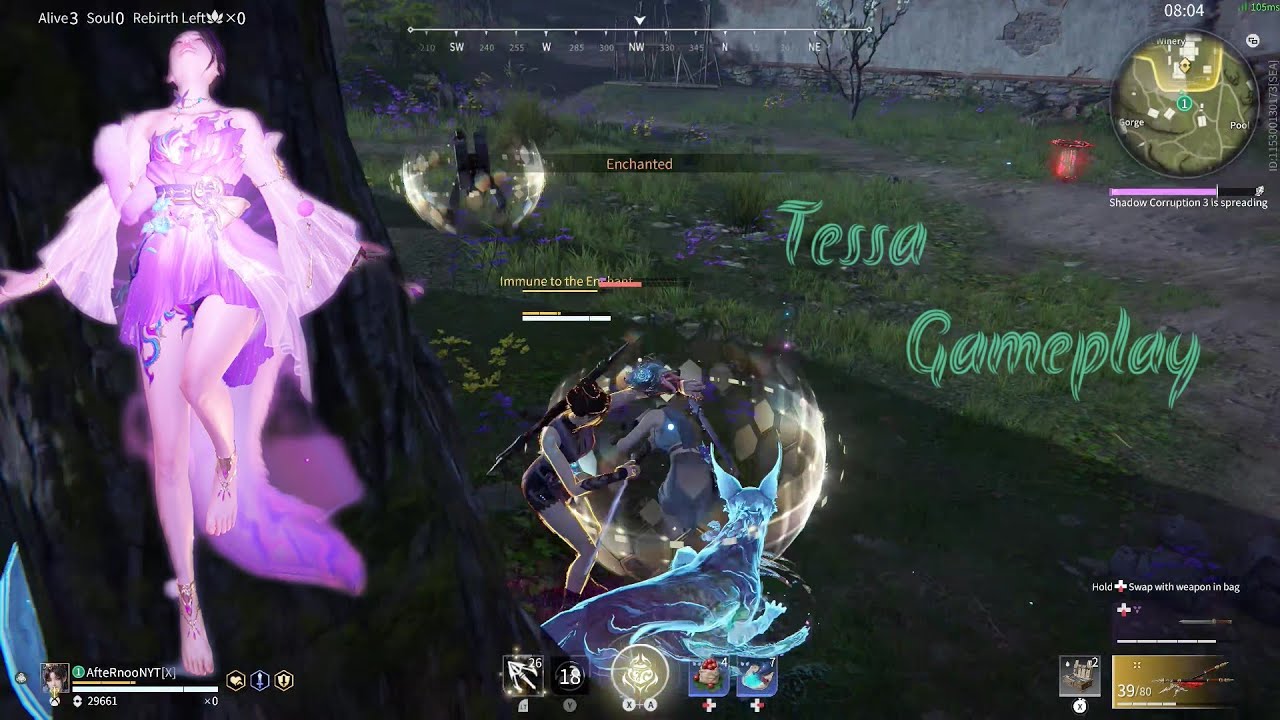 Naraka Bladepoint • Ranked Solo • Xbox Series X• Tessa Gameplay - YouTube