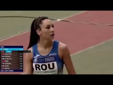 FLORENTINA COSTINA IUSCO Long Jump Cluj Napoca 2021 | BEAUTIFUL WOMAN ATHLETE florentina iusco