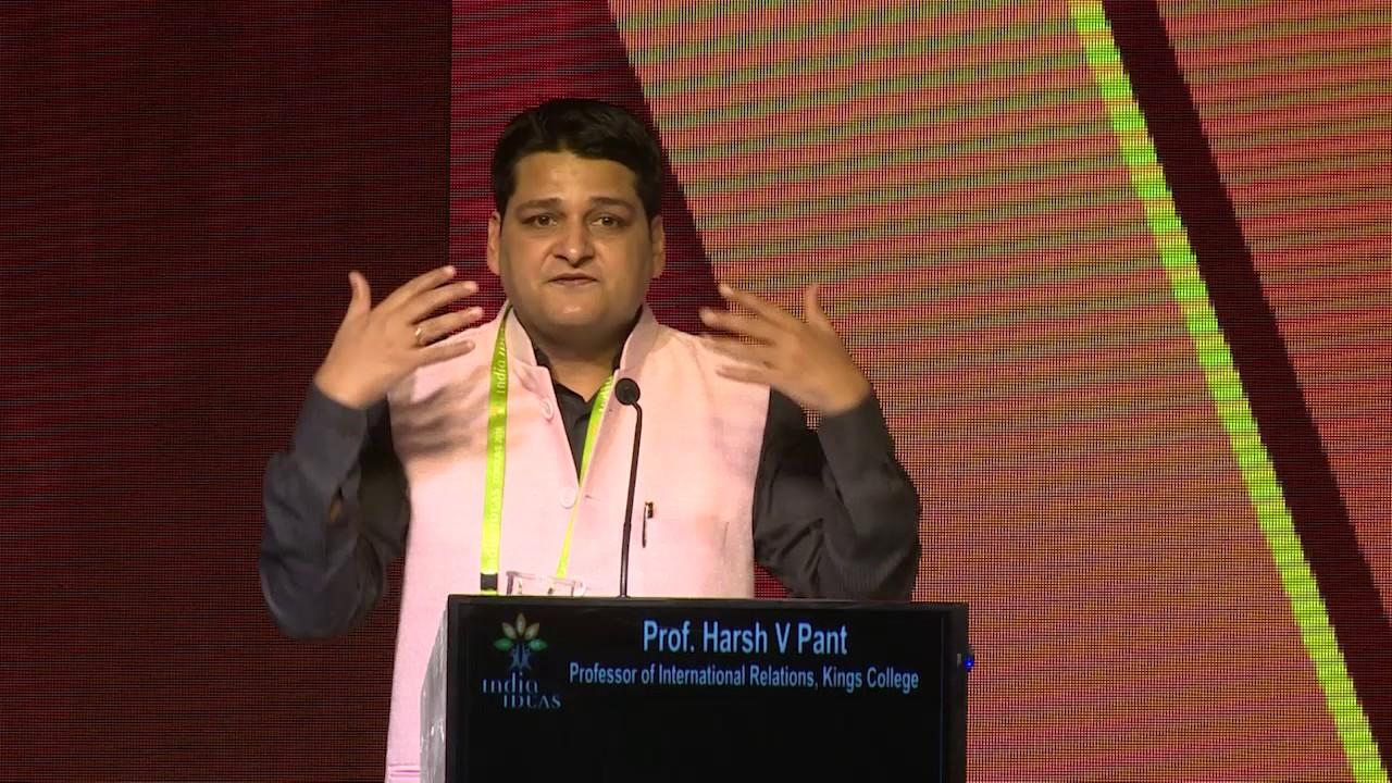 Prof Harsh V Pant at India Ideas Conclave 2016 - YouTube