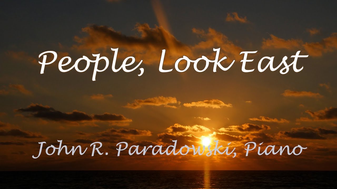 People Look East, John Paradowski, Piano - YouTube