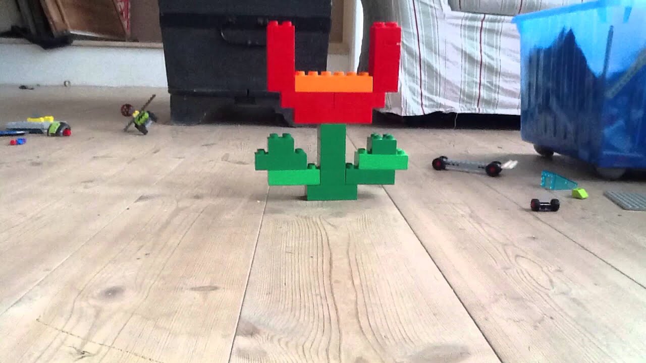 Lego blomst - YouTube