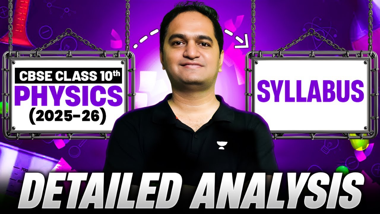 CBSE Class 10 Physics Syllabus 2025-26 | Complete Chapter-wise ...