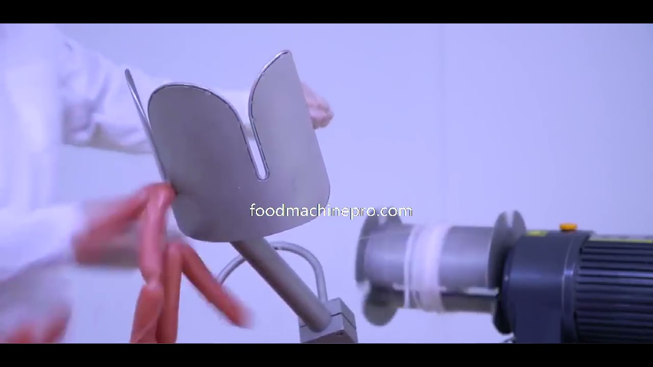 Automatic sausage link cutter - YouTube