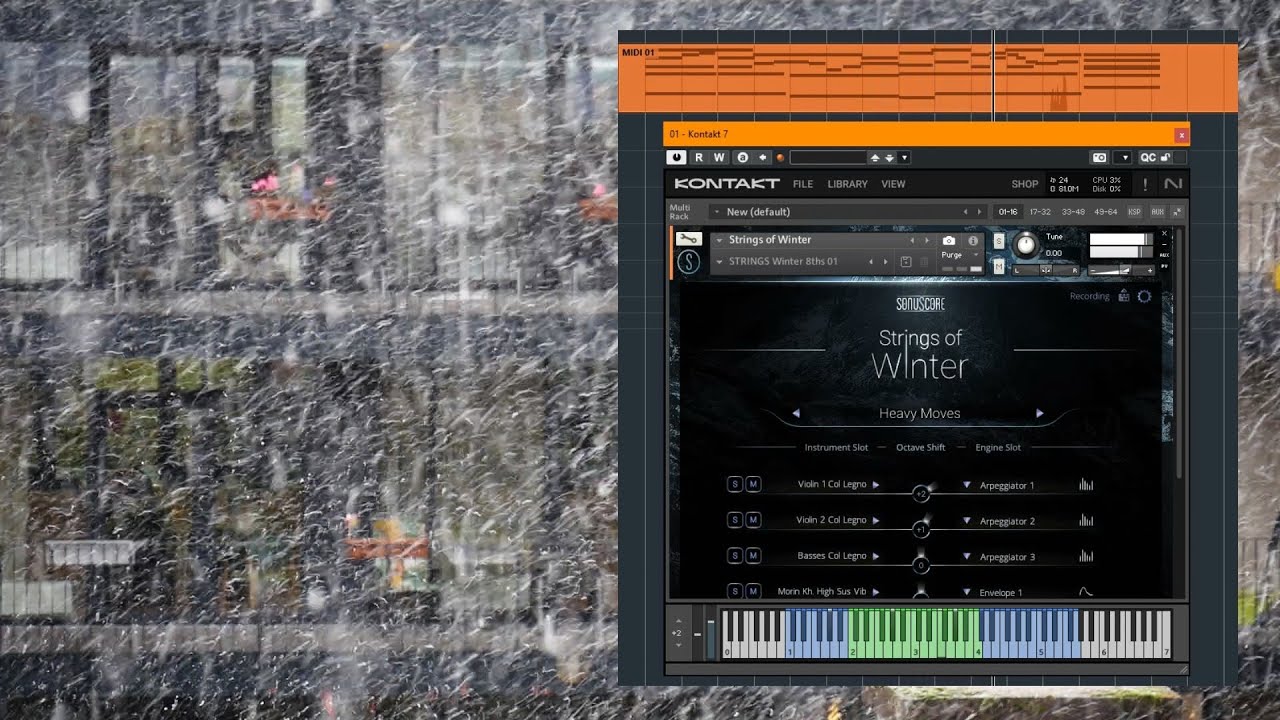 Strings Of Winter (First Snow 2023) - YouTube