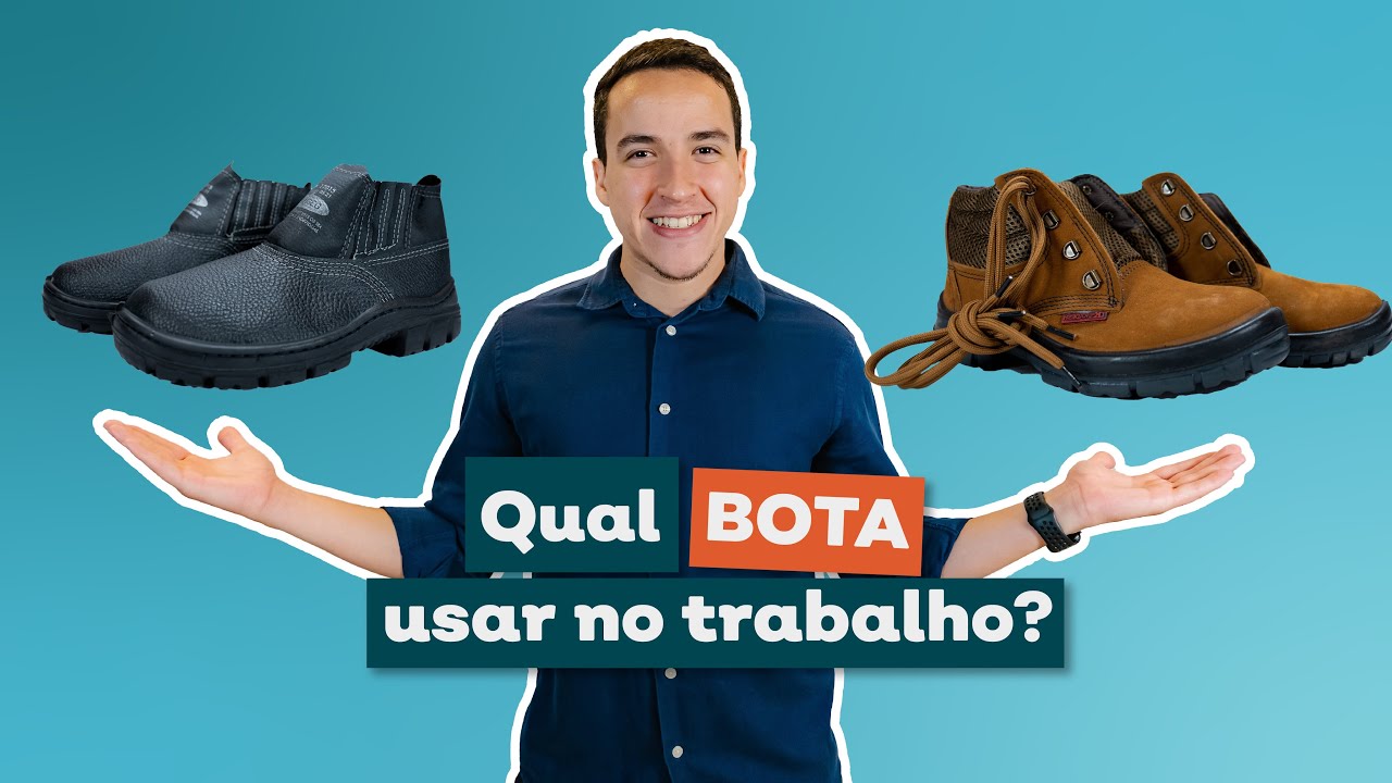 Equipamento de Proteção Individual l Tipos de bota e quando usar cada ...