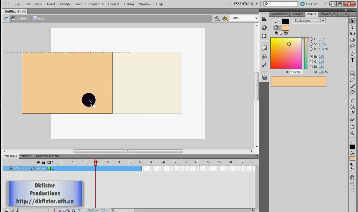 Adobe Flash Tutorial - How to make a Symbol - YouTube