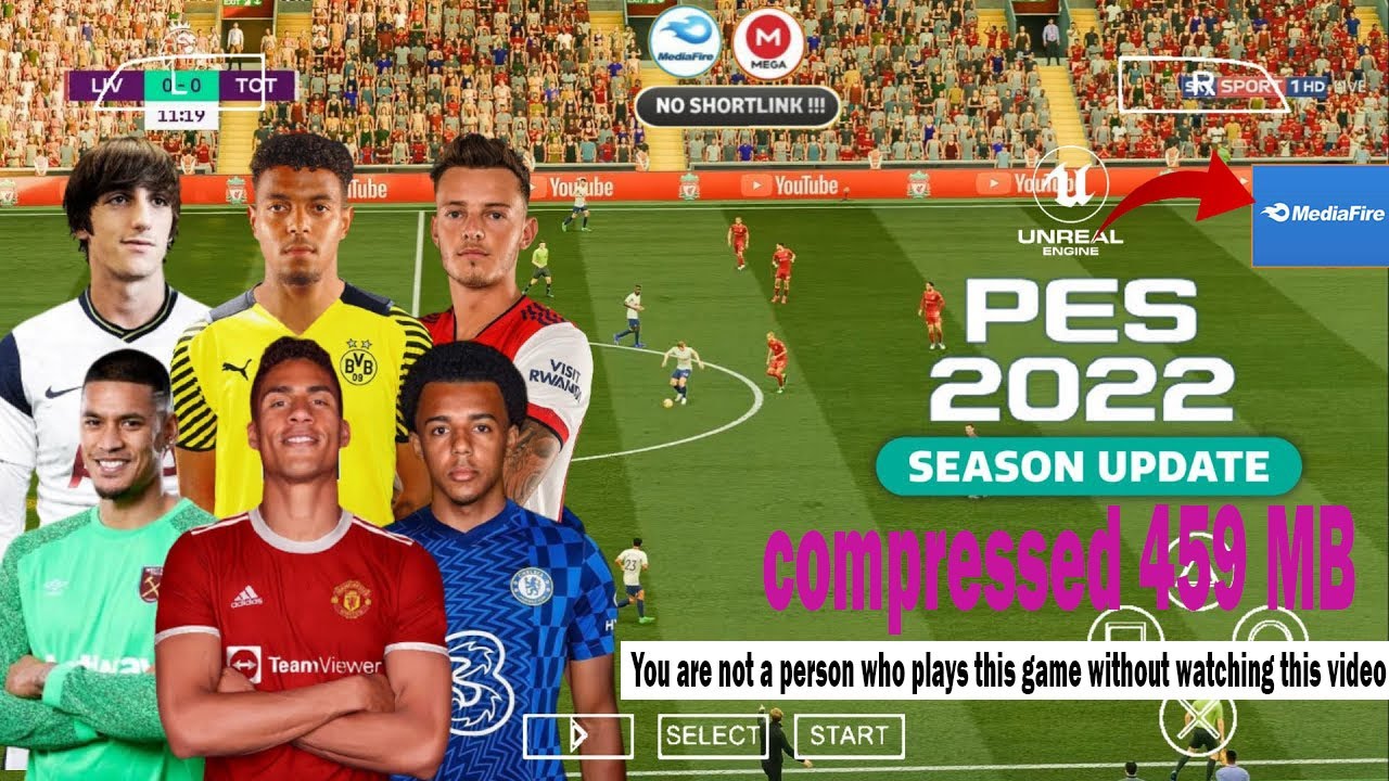 efootball pes 22 ppsspp latest transfers 2022 & real faces new kits ...