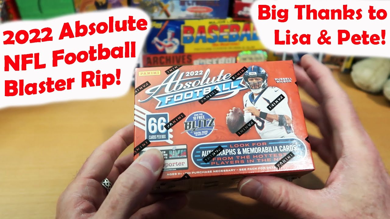 2022 Absolute Football Blaster Box Rip! - YouTube