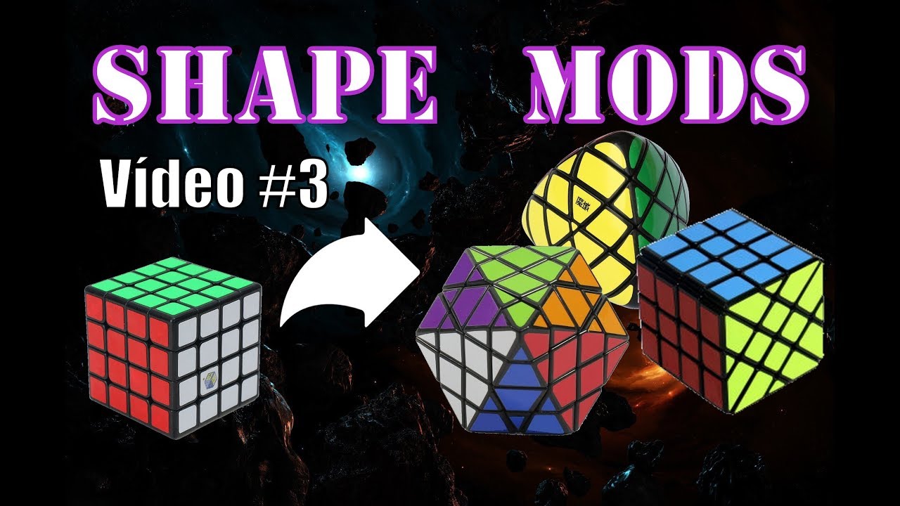 My Shape Mod Puzzles - Vídeo #3 (Cubos 4x4) - PT-BR - YouTube