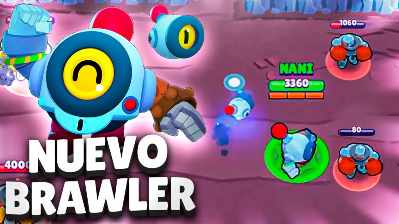 ASI ES EL NUEVO BRAWLER NANI en BRAWL STARS - YouTube