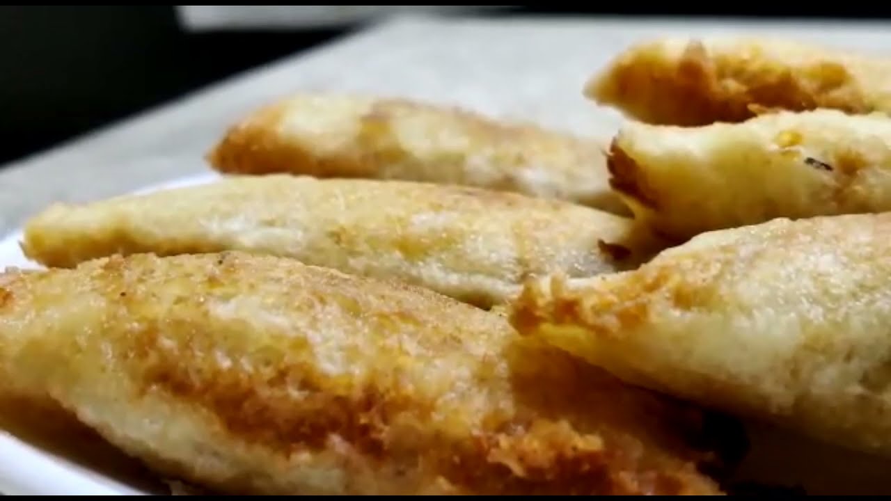Vegetable Stuffed Bread Fry Snack | Quick Snack Vegetable Stuffed Bread ...