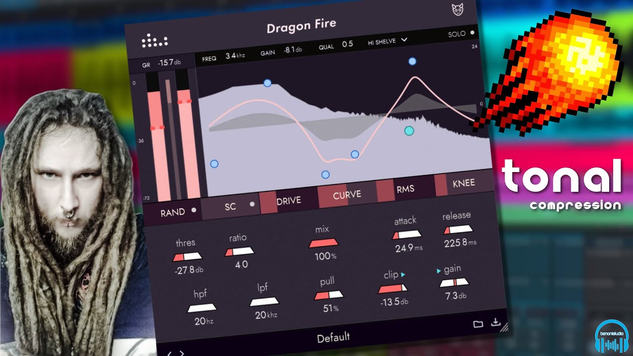 denise DRAGON FIRE Tonal Compressor - REVIEWED - YouTube