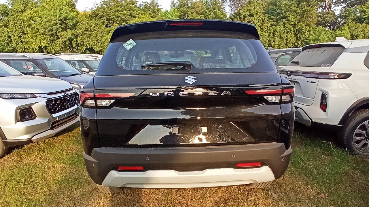 Maruti suzuki Brezza Zxi CNG bs6 real review interior features - YouTube