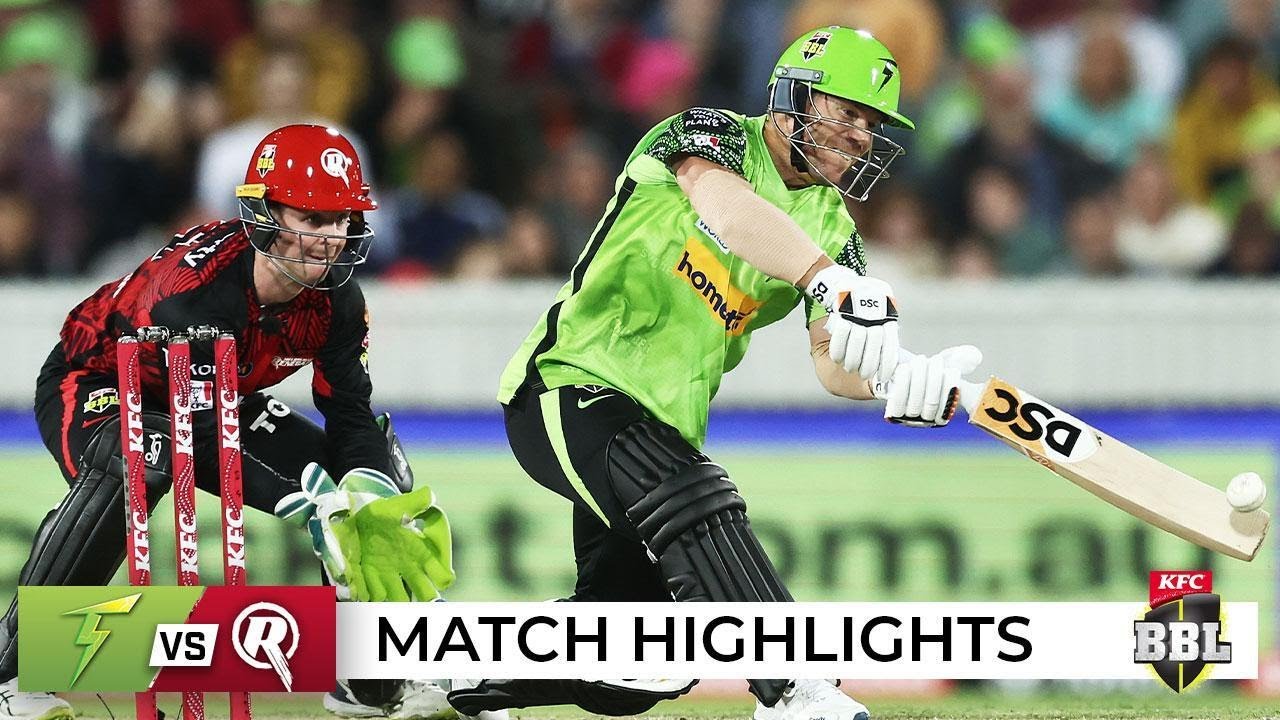 Thunder back in contention with big win over 'Gades | BBL|12 - YouTube