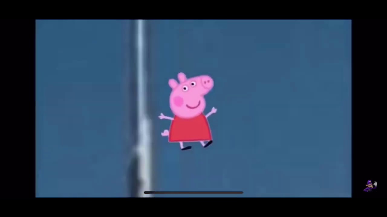 Peppa Pig Falls Of A Building - YouTube