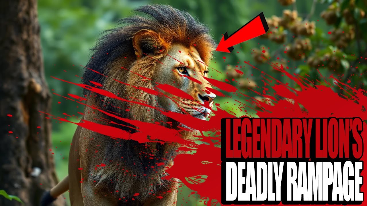 The Man-Eater of Mfuwe: The Largest and Most Terrifying Lion in History ...