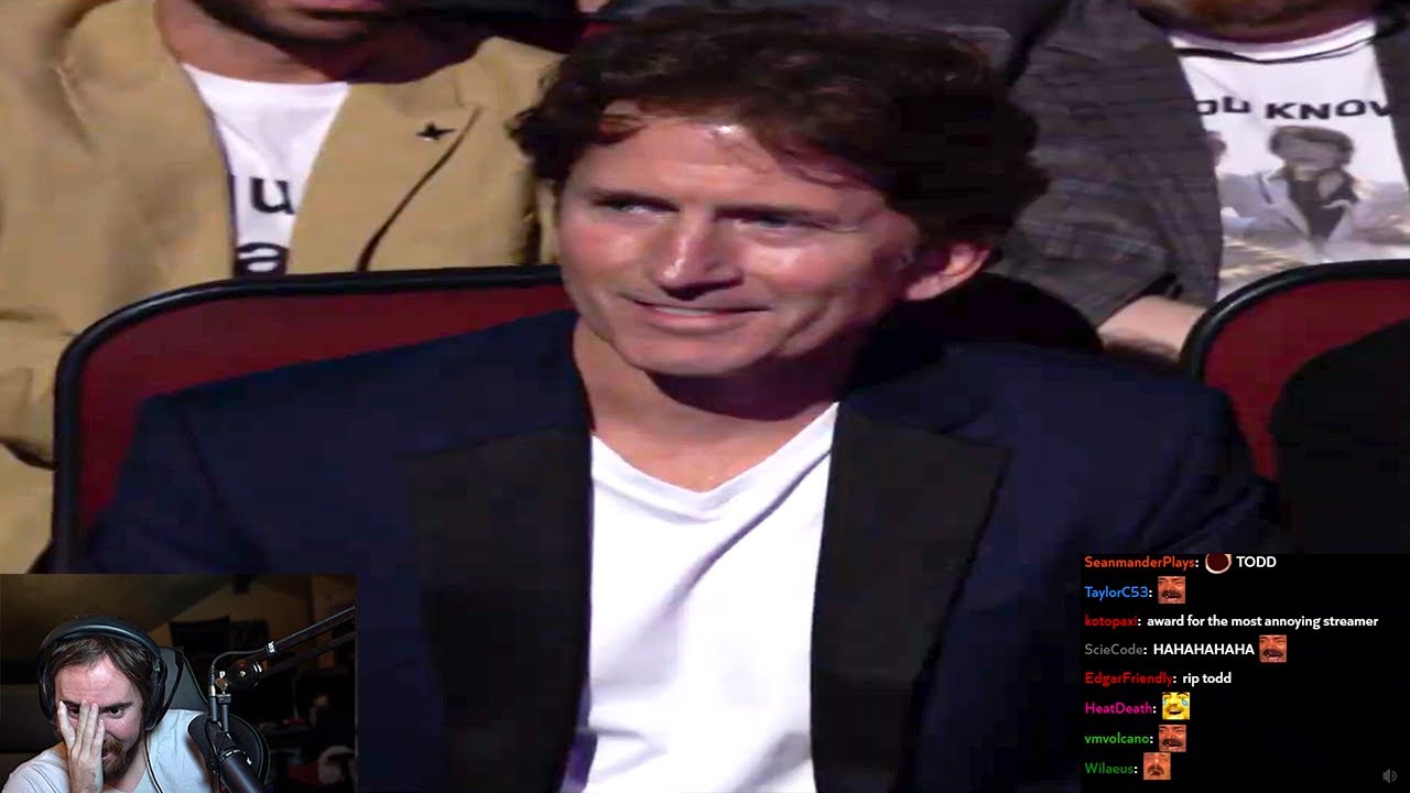 Asmon reacts to "When Todd realized Starfield didn't win a single award ...