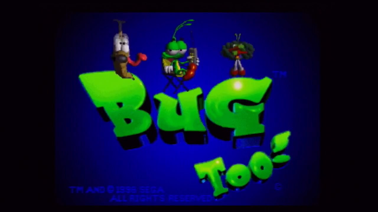 Sega Saturn Bug Too! Demo Mode 720p - YouTube