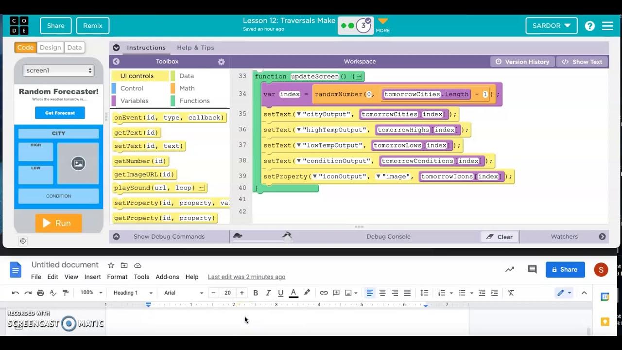 Random Forecaster App - YouTube
