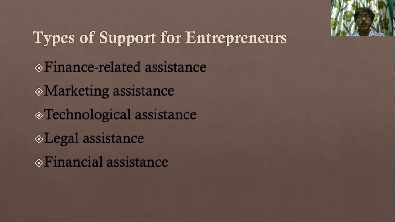 ENTREPRENEURIAL SUPPORT SYSTEM-PART II_BCM405_Entrepreneurship_BCOM ...