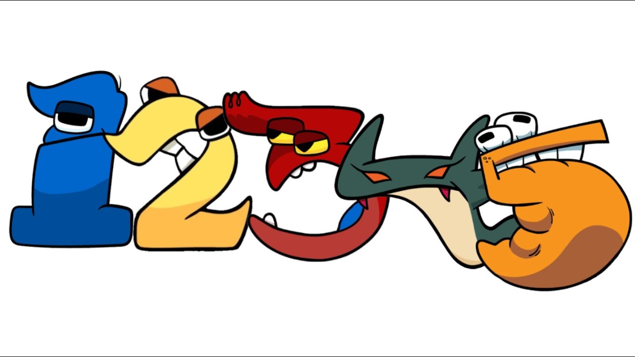 Number Lore Without The Lore (1-5) - YouTube