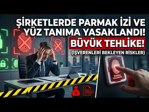 ŞİRKETLERDE PARMAK İZİ VE YÜZ TANIMA YASAKLANDI! (İŞVERENLERİ BEKLEYEN BÜYÜK TEHLİKE)