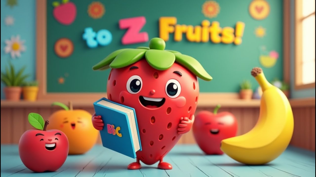 Sing ABC with Fruits – Fun Alphabet Song for Toddlers - YouTube
