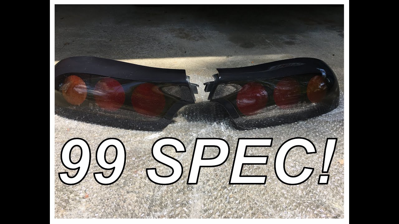 1993 Mazda Rx7 FD3S R1 "FIRST UPGRADE" 99 Spec lights - YouTube