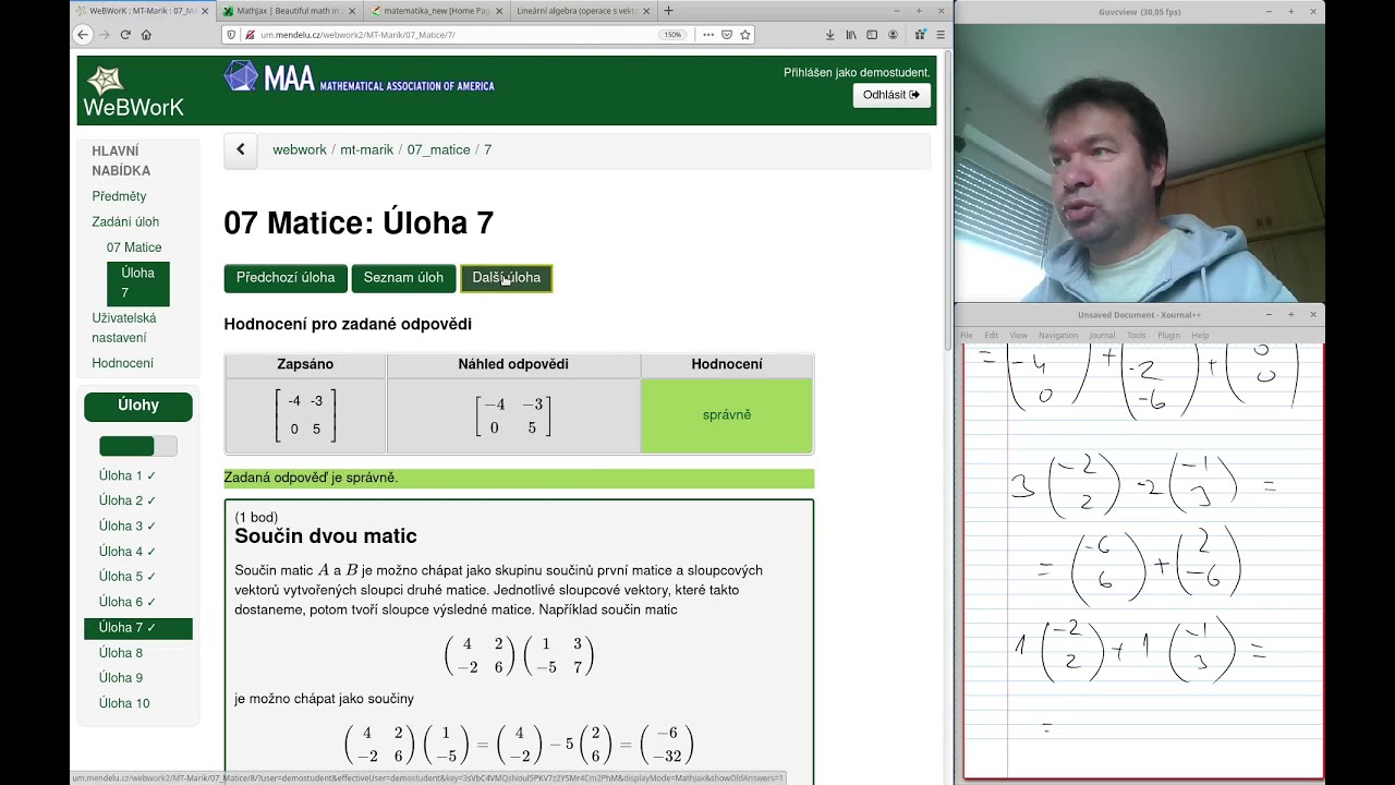 MTK WeBWorK 07 - YouTube