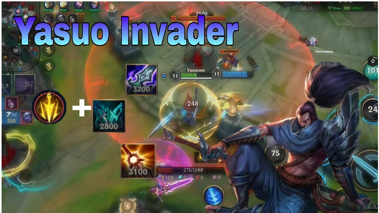 Yasuo Power spike OP [ Attack speed Runes & Build ] - YouTube