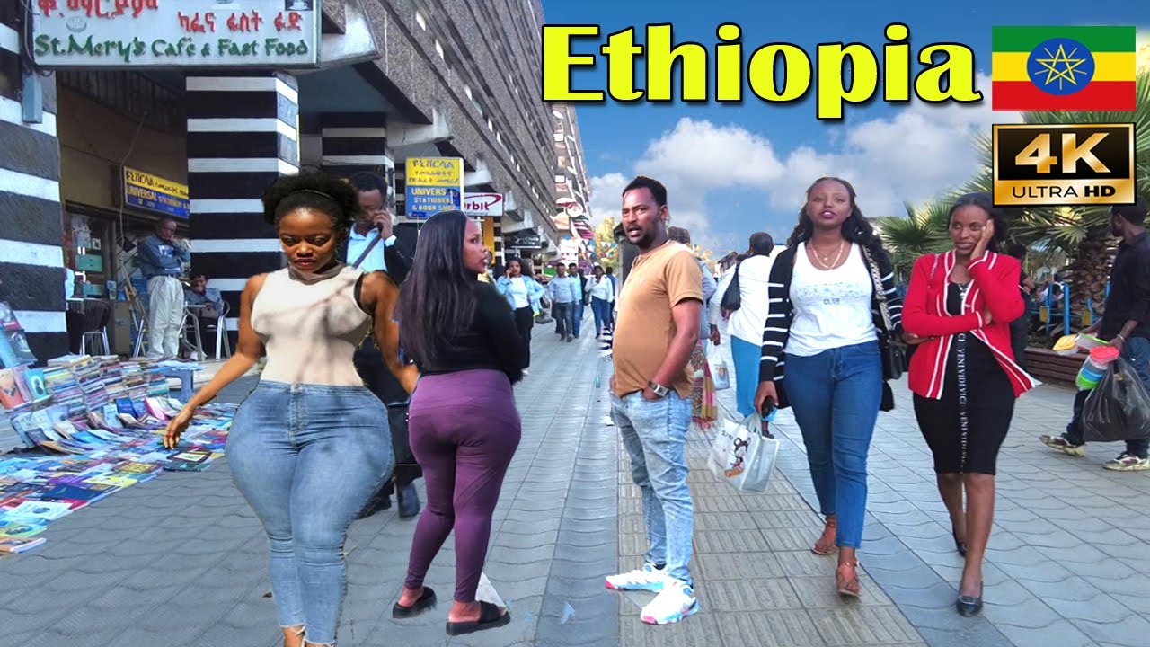 አራት - አምስት ኪሎ Addis Ababa Walking Tour (363) Arat killo-Amest killo, 🇪🇹 ...