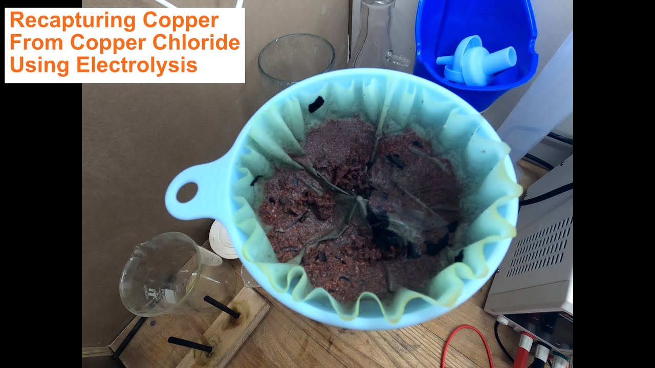 Ep2505 Recovering Copper from Copper Chloride - YouTube