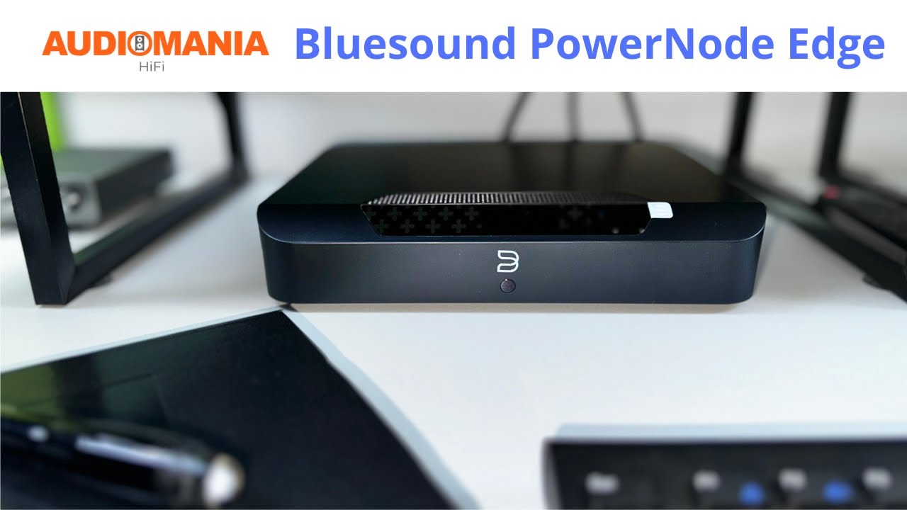 Alta resolución? Amplificador Bluesound Edge - YouTube