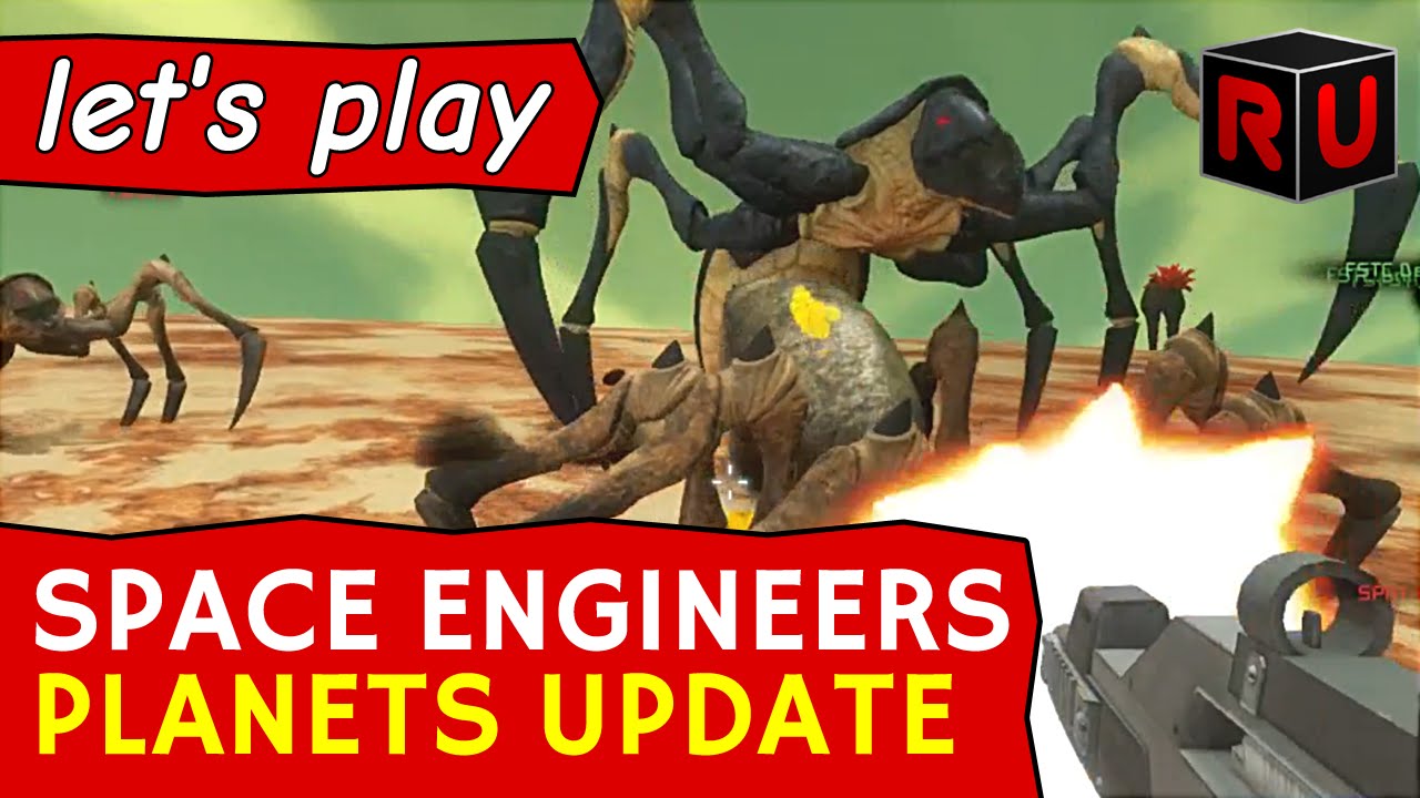 Space Engineers planets update: Earth, Mars, Alien, Moons and SPIDERS ...