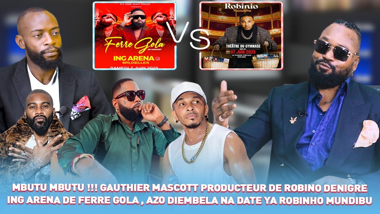 MBUTU MBUTU !!! GAUTHIER MASCOTT DENIGRE ING ARENA DE FERRE GOLA , AZO ...