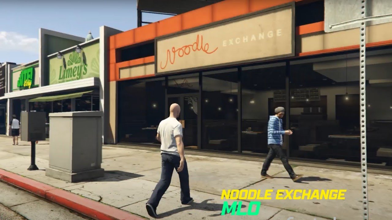 Noodle Exchange MLO | Interior & map for Roleplay | Tebex mlo - YouTube