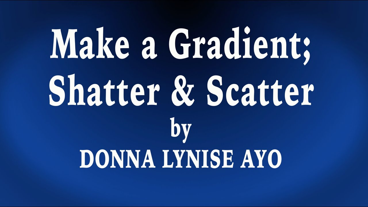 Gradient, Shatter & Scatter in After Effects by Donna Ayo - YouTube