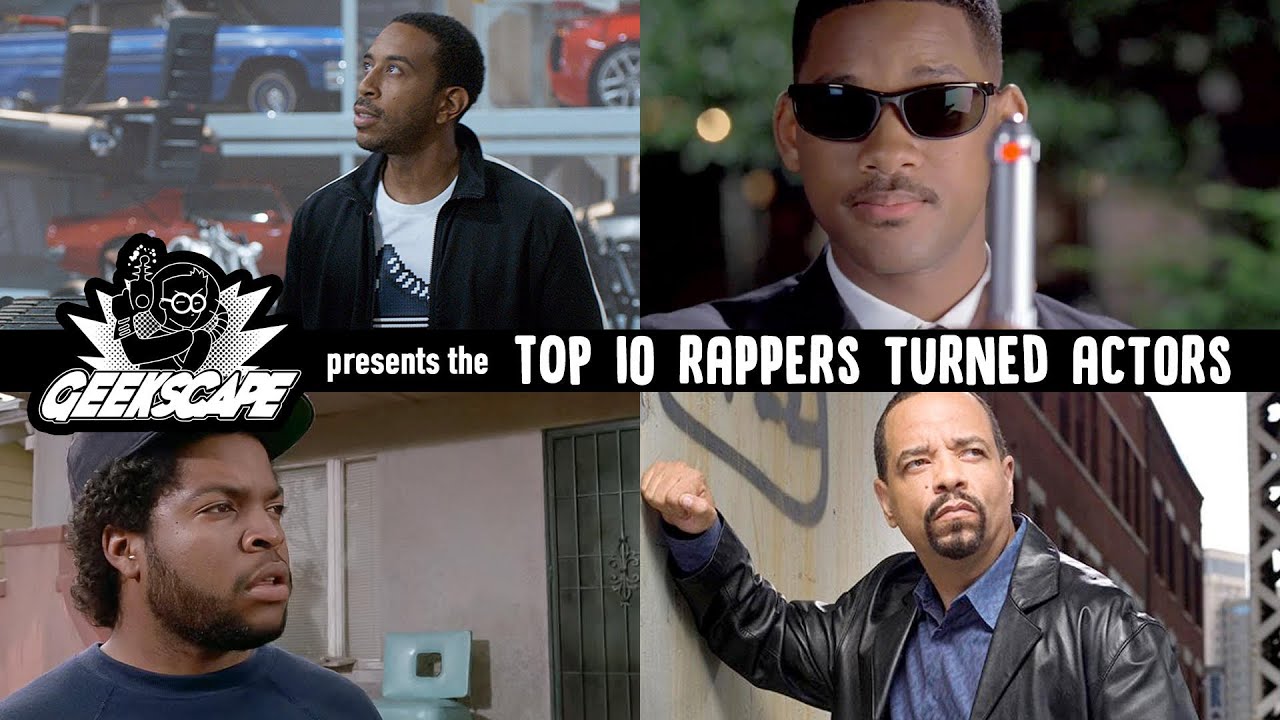 Top 10 Rappers Turned Actors - YouTube